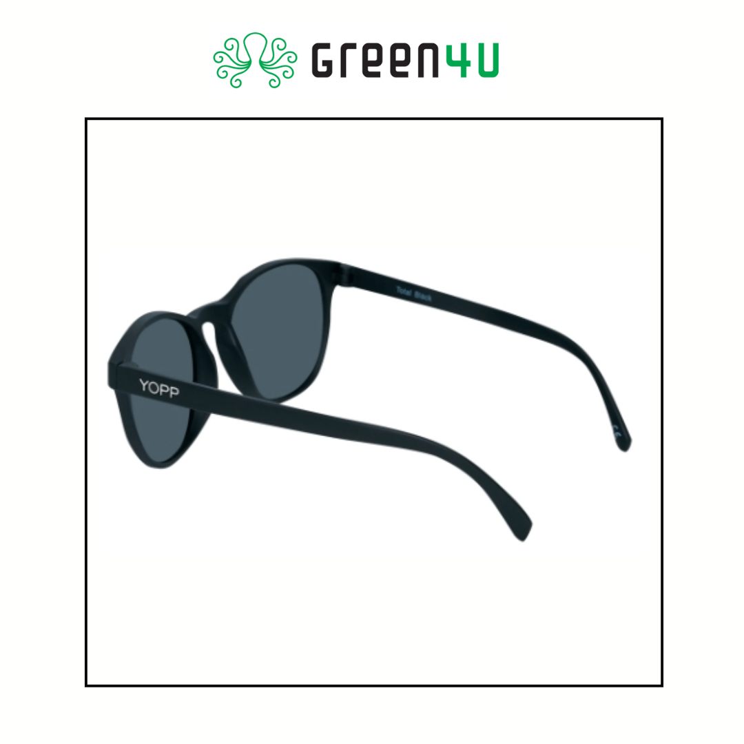 Óculos Yopp Redondo - Total Black - Green Store 4U