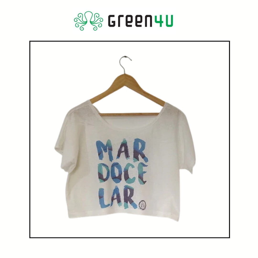 Cropped Soul Sal e Sol - Mar Doce Lar - Green Store 4U
